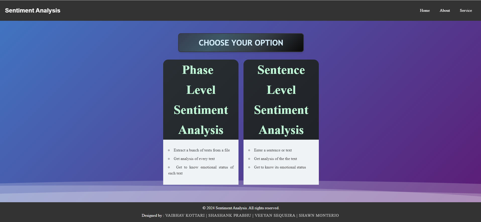 Vaibhav"s Portfolio Website